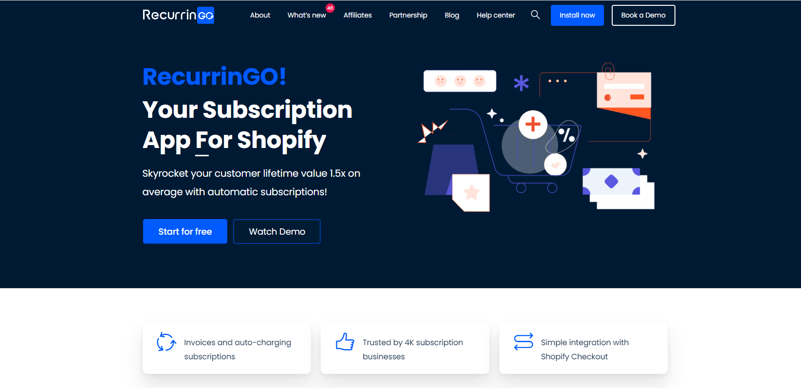 Top 20 Shopify Subscription Apps to Use in 2024 — Claspo.io